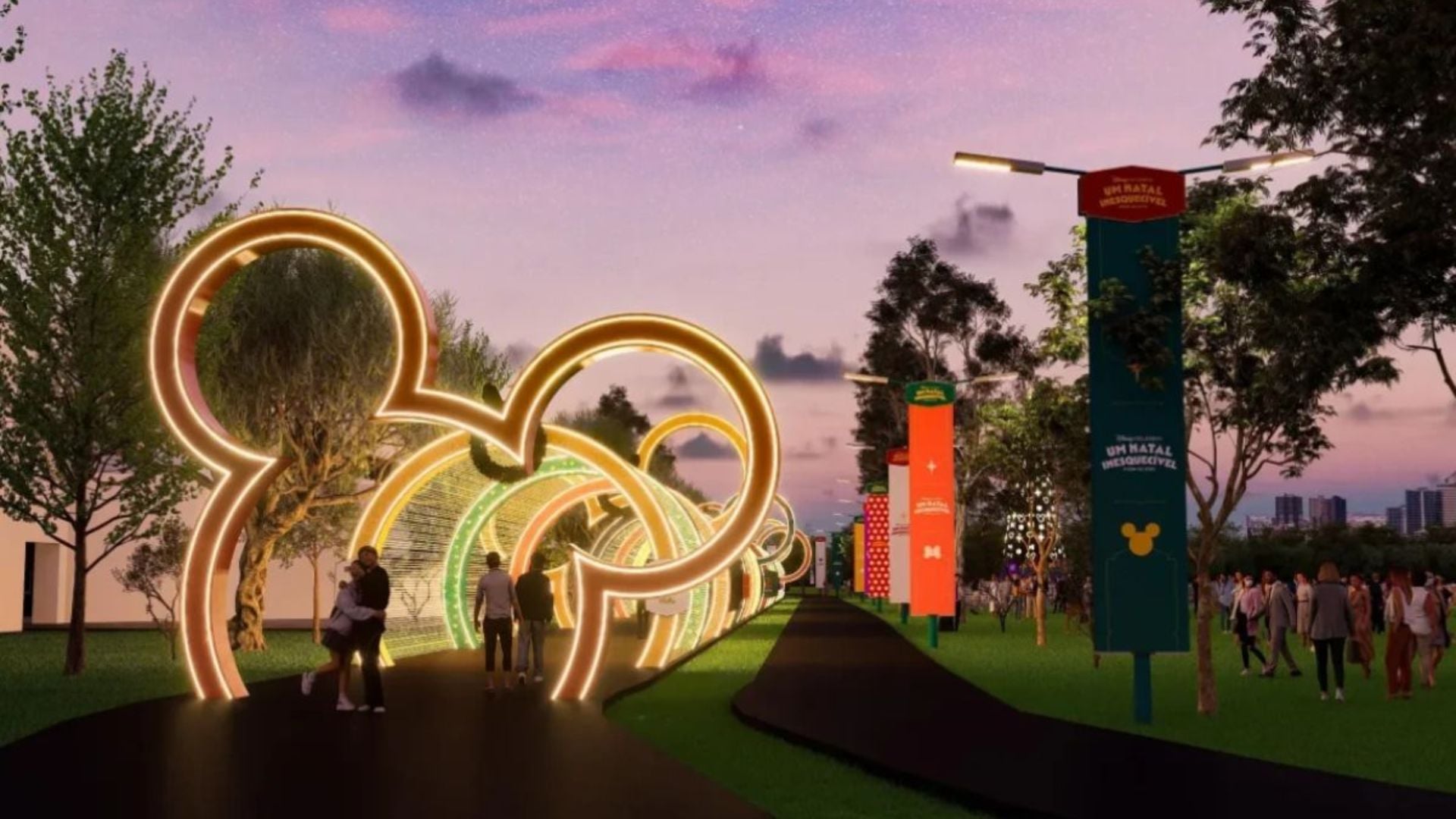 Parque da Disney chega no Brasil com 78 mil m² e um enorme Mickey