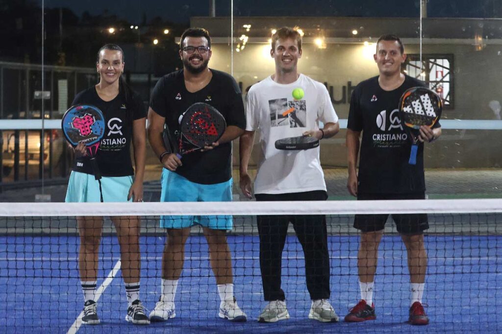 Esporte popular na Argentina, padel tem aulas em Juiz de Fora