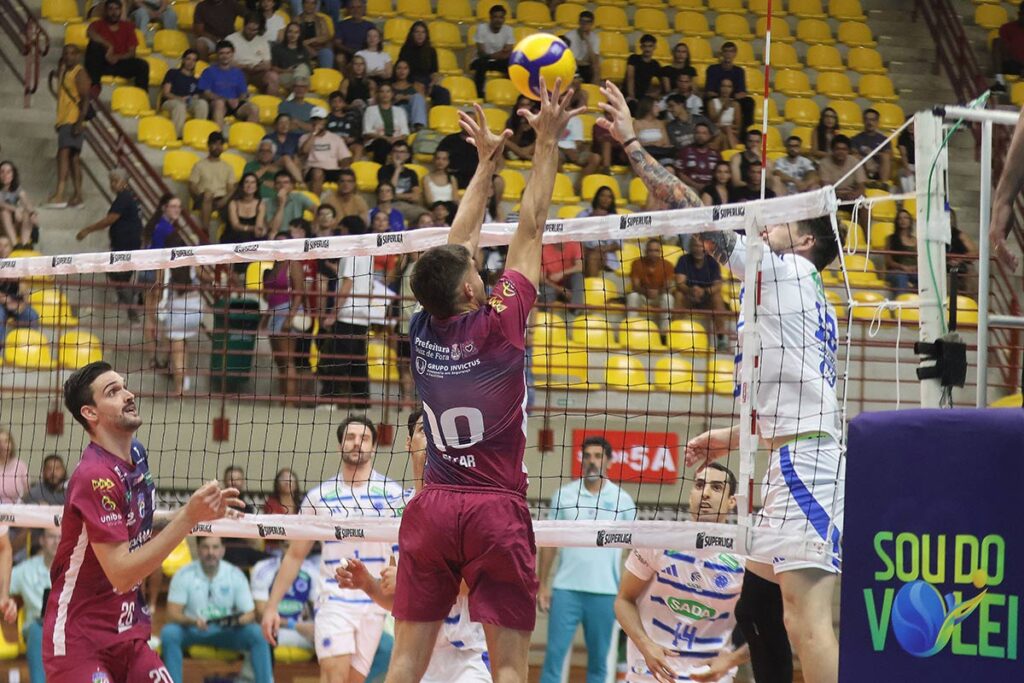 JF Vôlei anuncia promoção de ingressos para jogo contra o Goiás